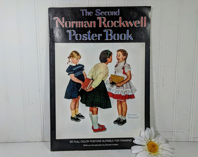 The Second Norman Rockwell Poster Book 20 Full Color Posters Suitable ...