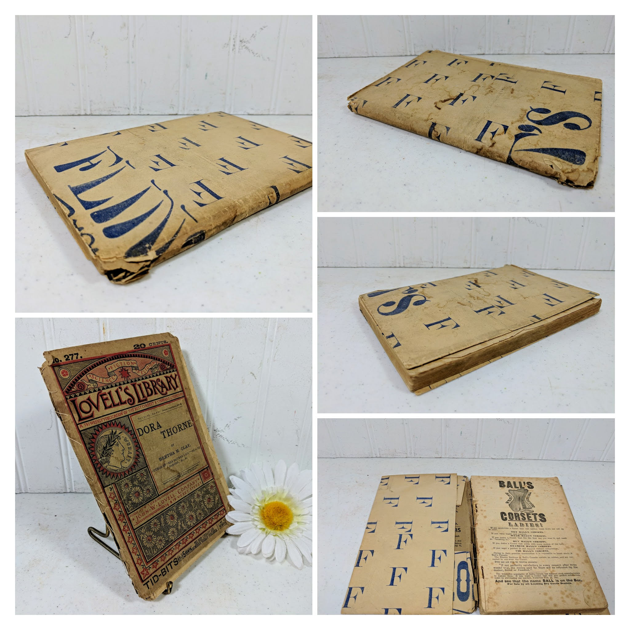 Lovell's Library No. 277 Dora Thorne Book by Bertha M. Clay Aka ...