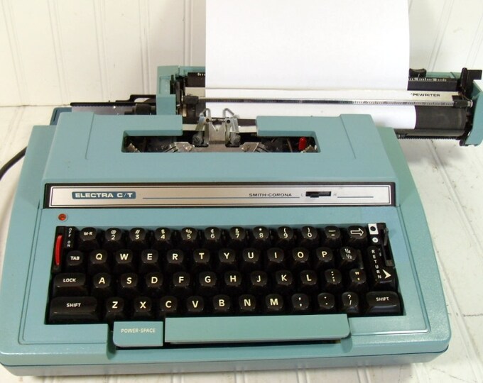 Smith-corona Electra C/T Typewriter Vintage Electric Correction Typing ...