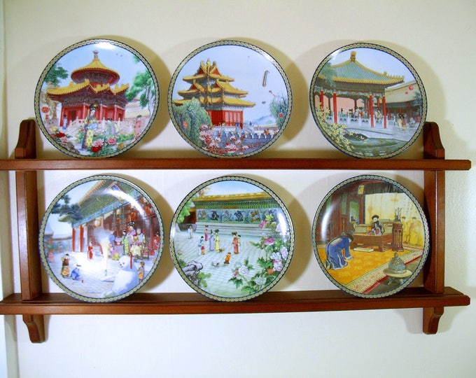 China’s Imperial Palace; the Forbidden City Collector Plates & Display ...
