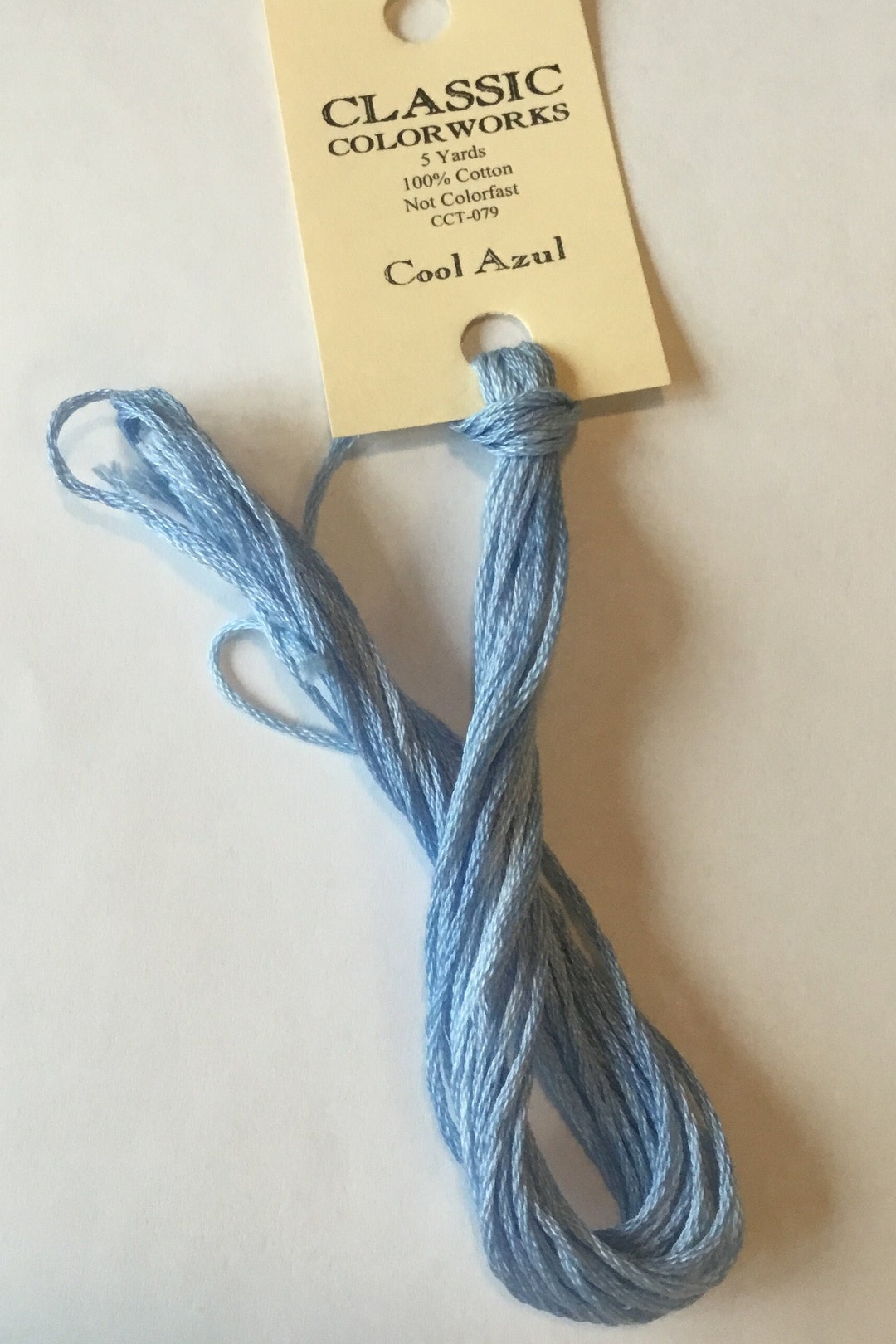 Classic Colorworks Floss Cool Azul Cct-079 - Etsy