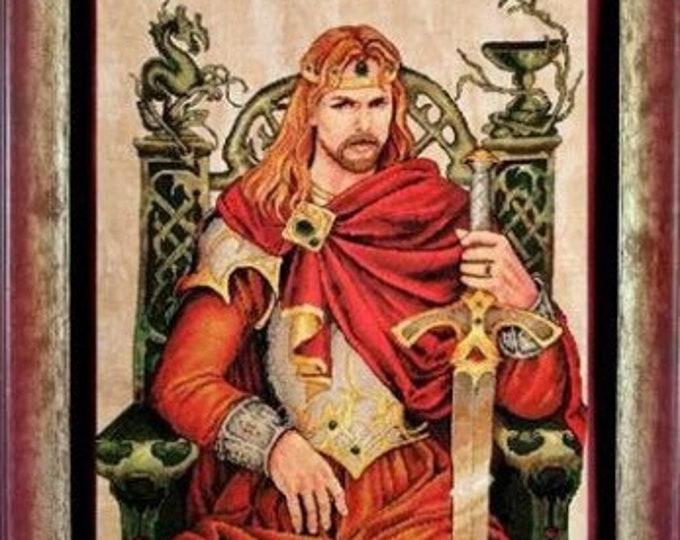 King Arthur - Cross Stitch Pattern, Nimuë Pattern - Etsy