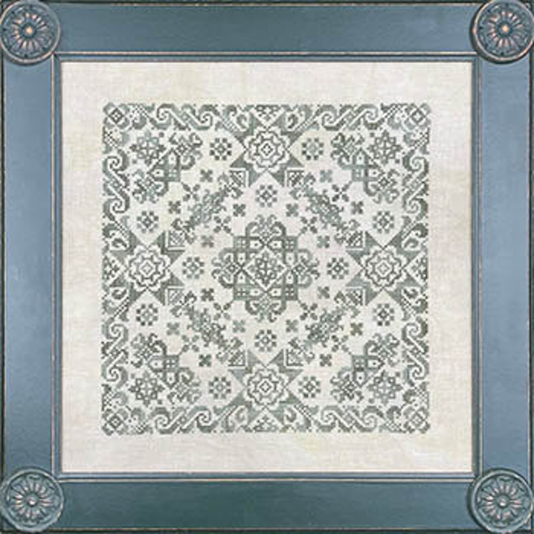 Sumatran Lace Cross Stitch Pattern by Ink Circles - Etsy