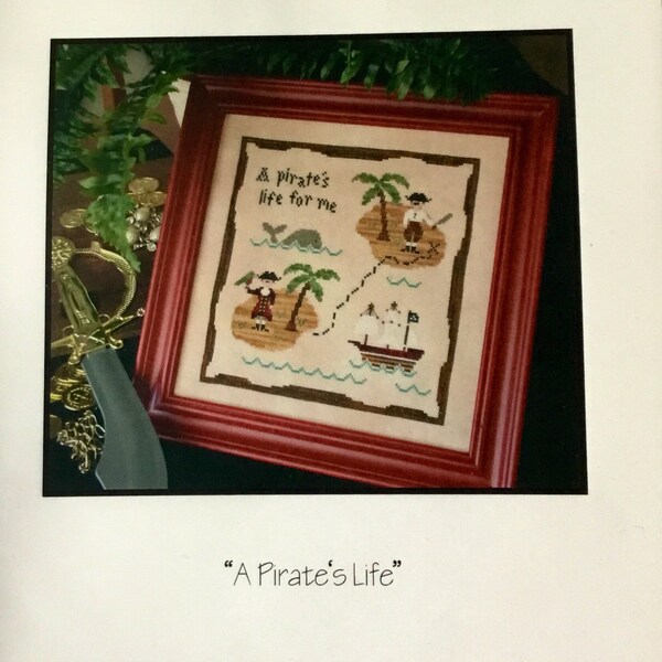 Pirate Cross Stitch - Etsy