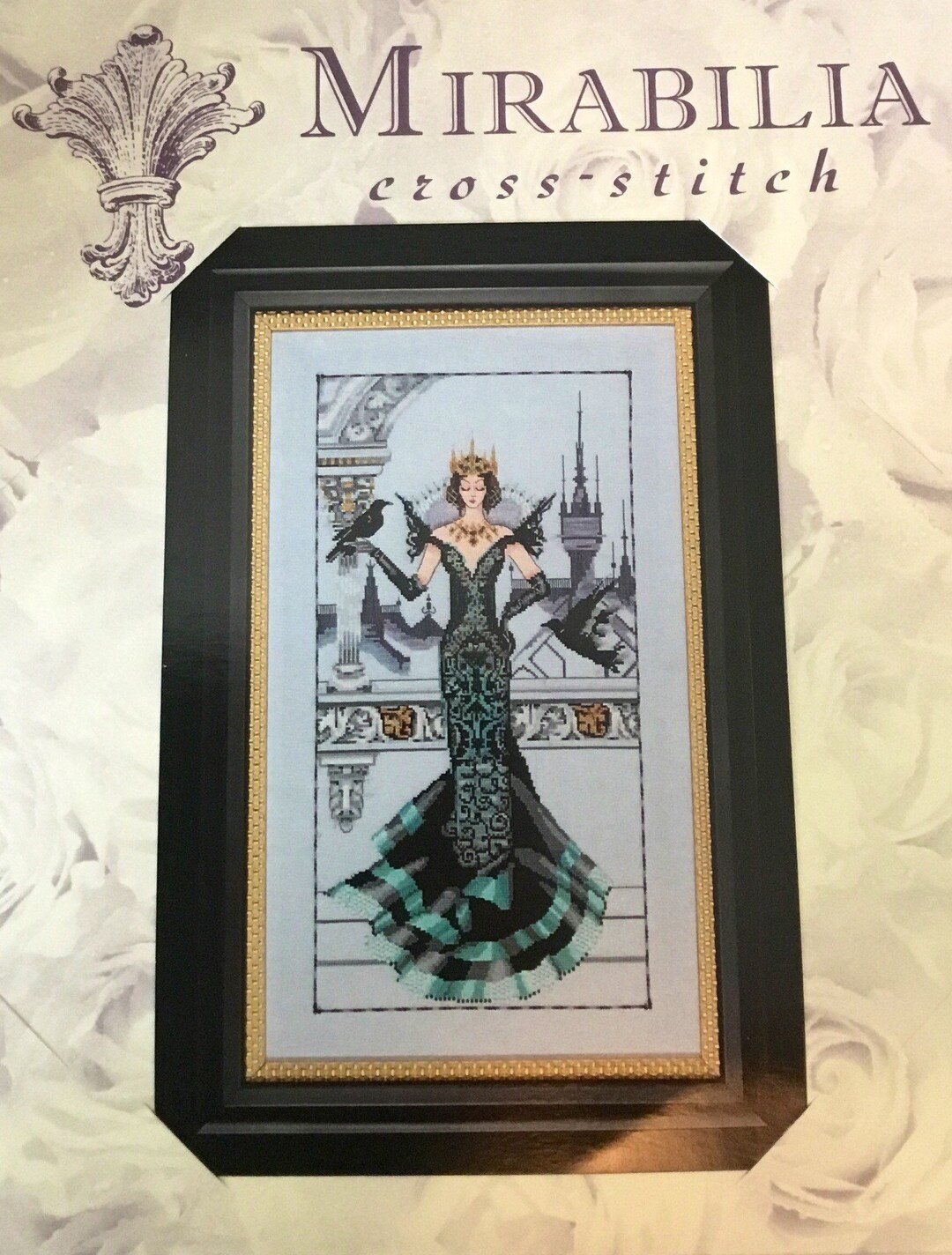 The Raven Queen Cross Stitch Pattern by Nora Corbett for Mirabila ...