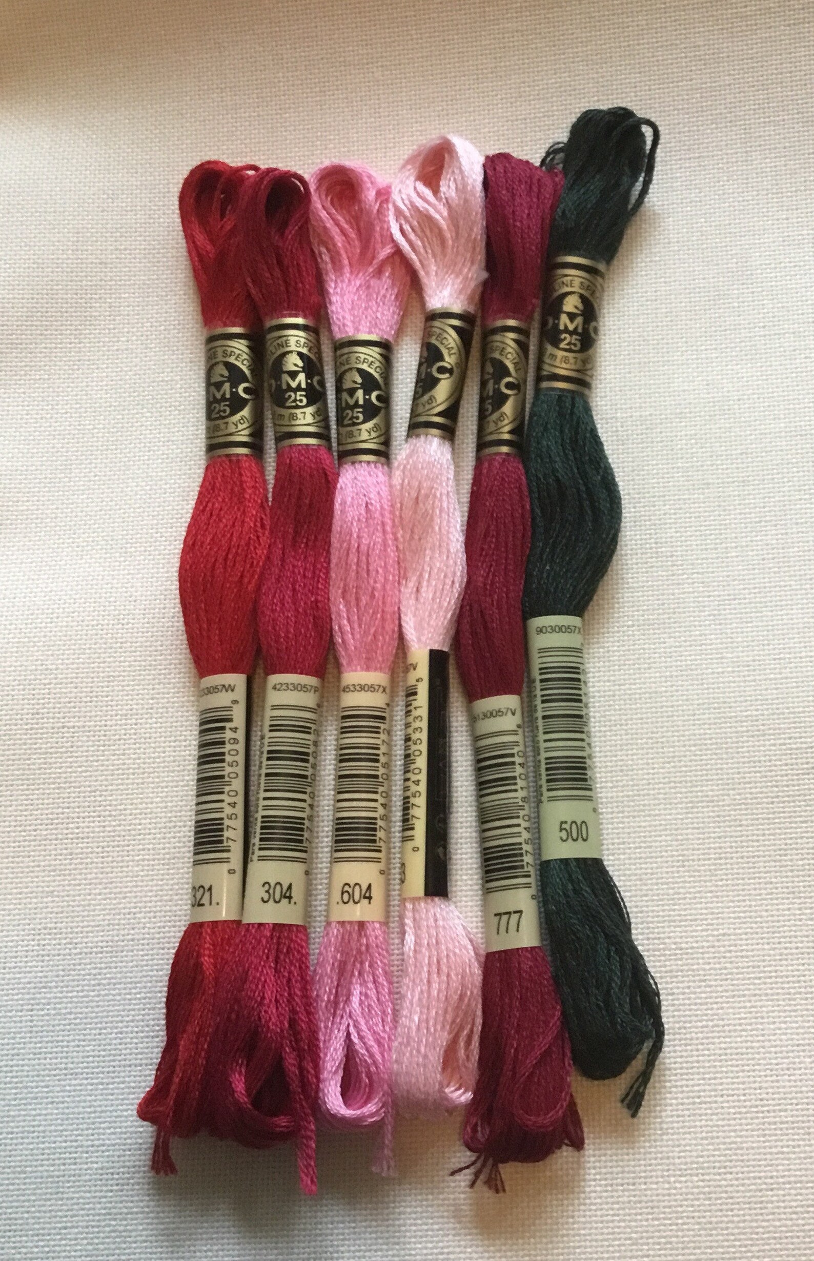DMC Floss Flower Color 6 Packs Embroidery Thread - Etsy