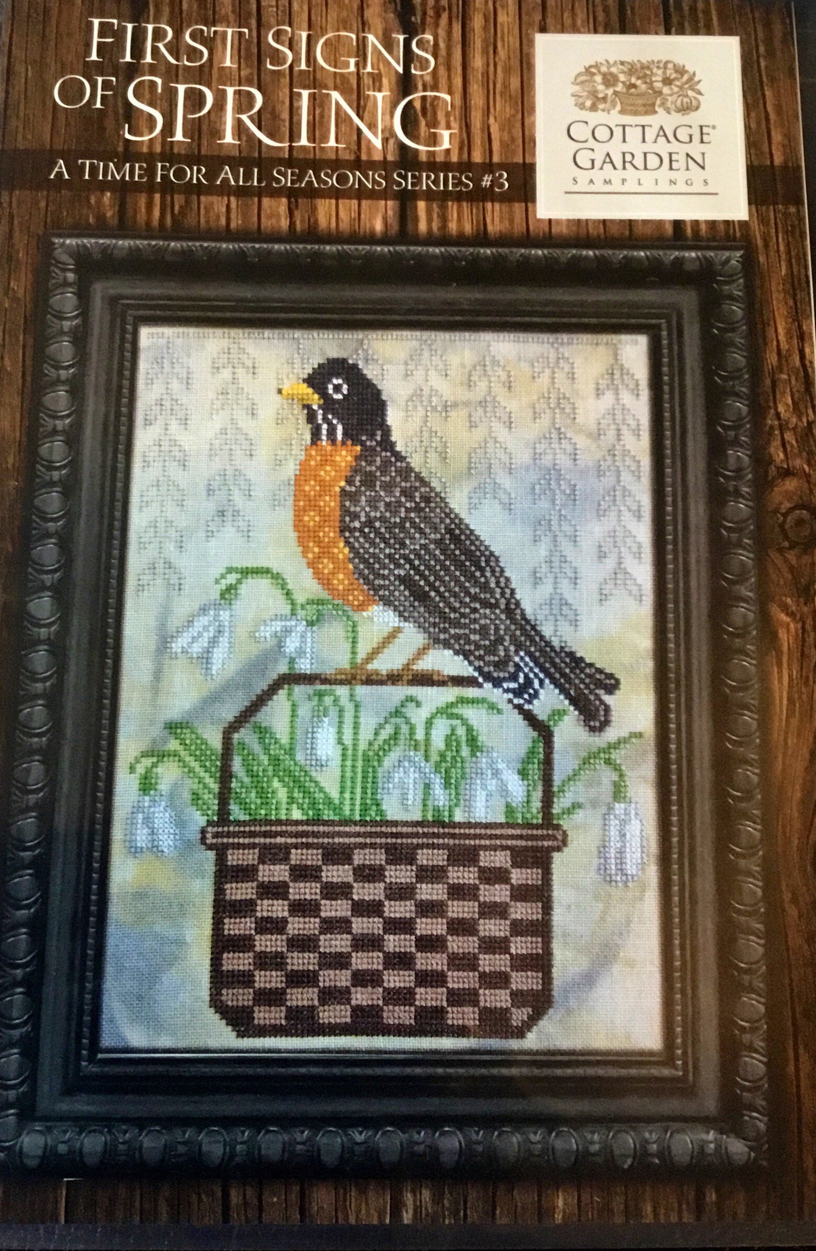 First Signs of Spring Cross Stitch Pattern A Time for All | Etsy