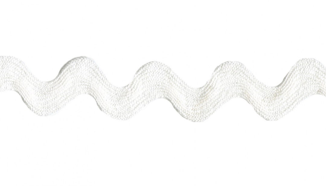 White Rick Rack 100% Cotton Rick Rack. 3/8in Wide. 2 Yds - Etsy
