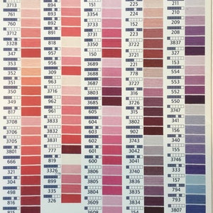 DMC Embroidery Floss Ecru White Bright White 01 210 DMC - Etsy Canada