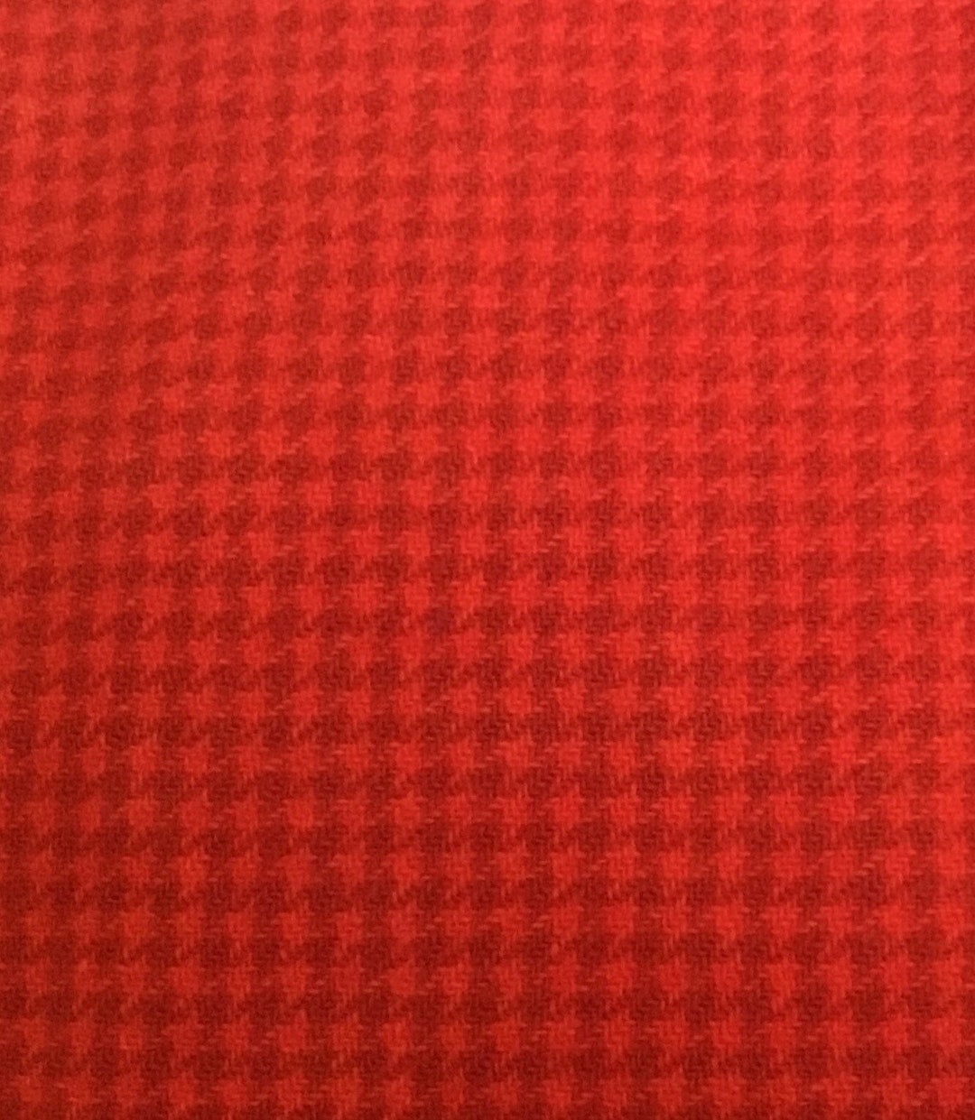 Fire Houndstooth Felted Wool Felted Ready to Use Wool by Weeks Dye ...