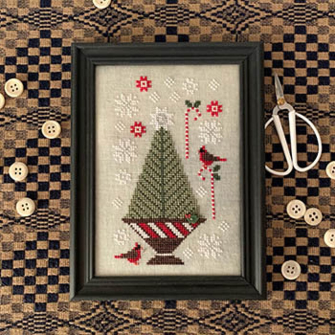 Wintergreen Cross Stitch Pattern by Stitches by Ethel - Etsy