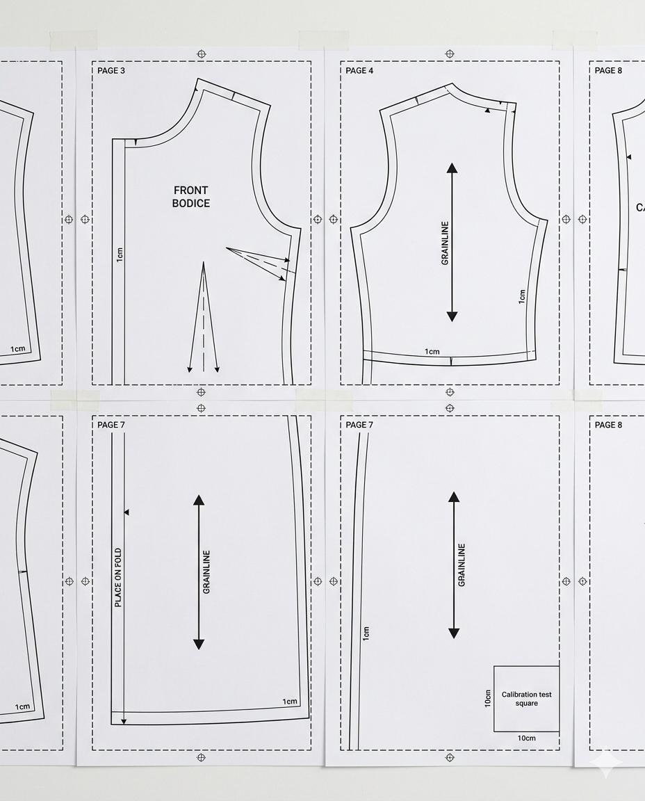 Sleeveless Shift Dress Sewing Pattern PDF – A4, US Letter & A0 - Etsy ...
