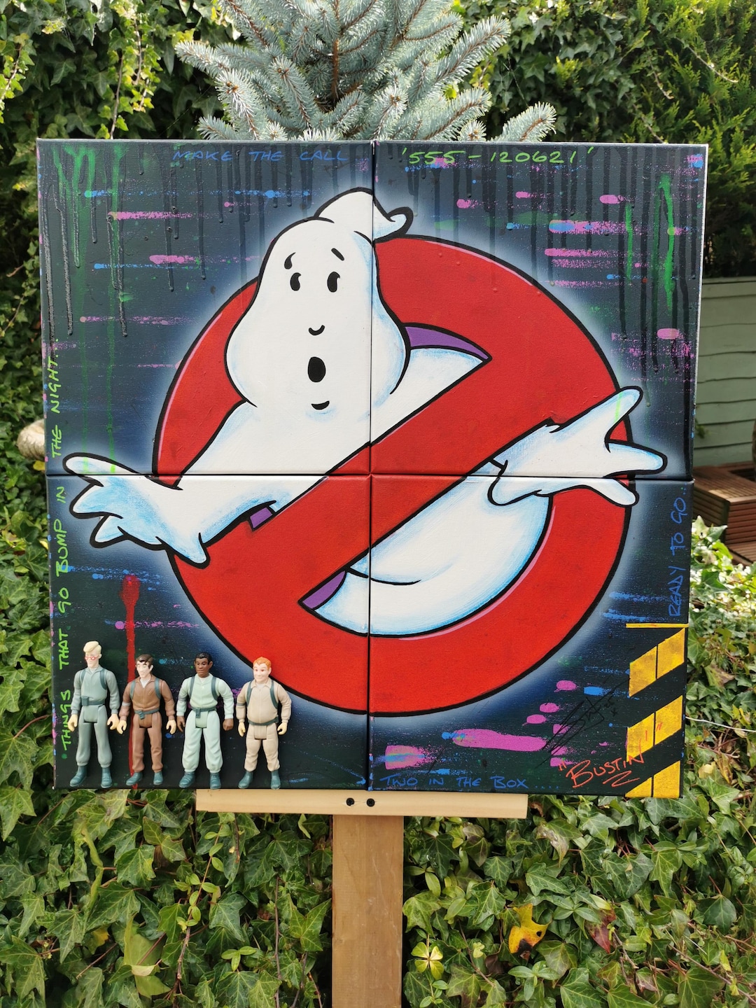 Ghostbusters Original Painting - Etsy