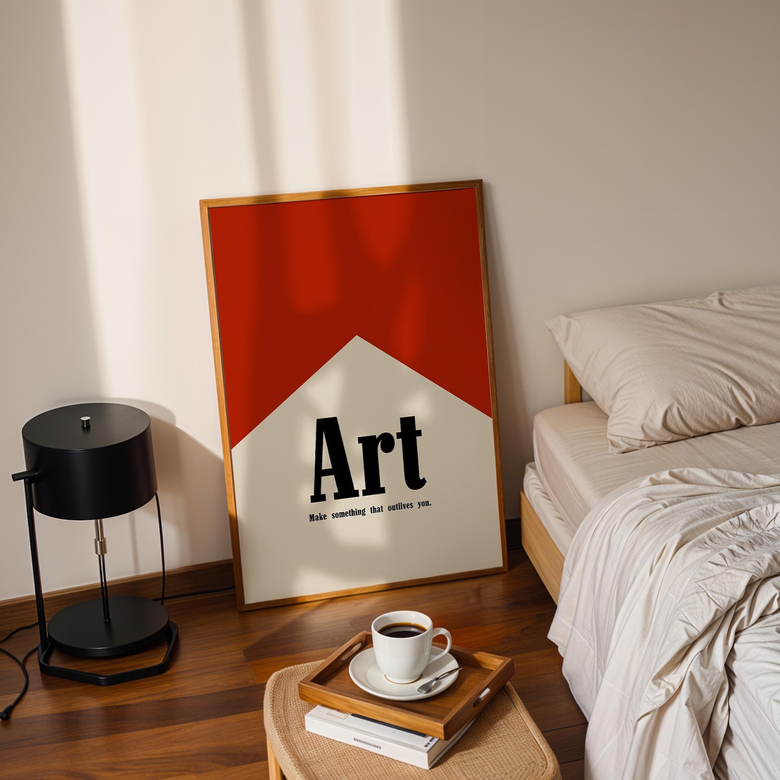Art Quote Poster, Minimal Typography Print, Inspirational Wall Art ...