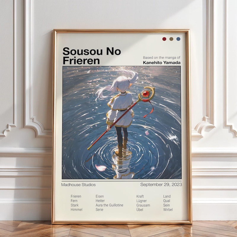 Frieren Poster - Etsy