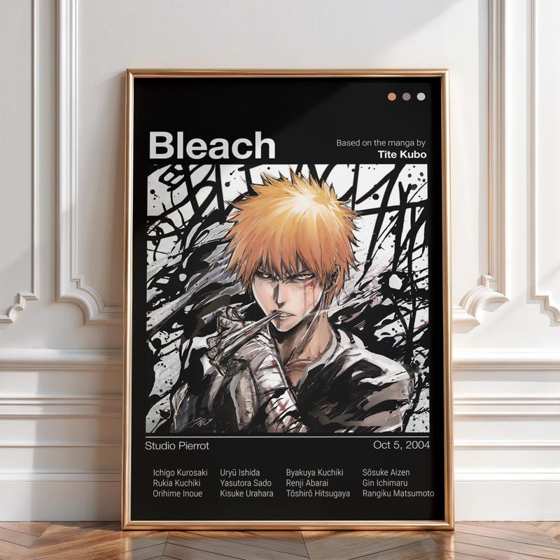 Ichigo Kurosaki Manga Panels - Etsy