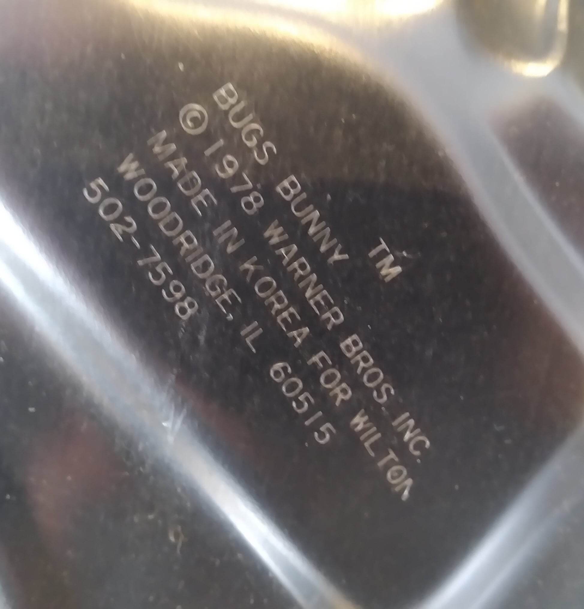 Vintage 1978 Wilton Metal Bugs Bunny Cake Pan - Etsy