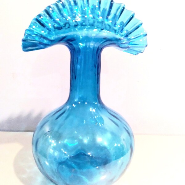 Shop Blue Glass Vase - Etsy