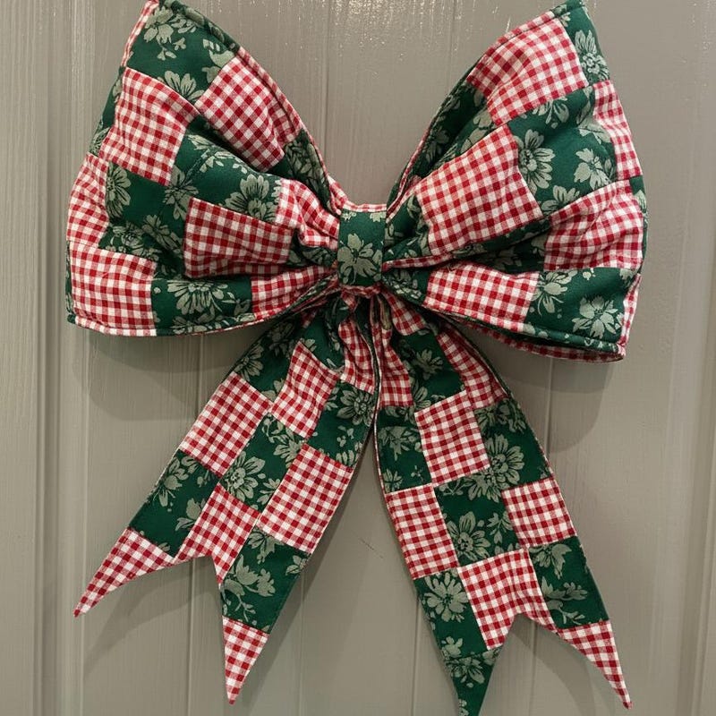 Giant Quilted Bow Pattern - Etsy