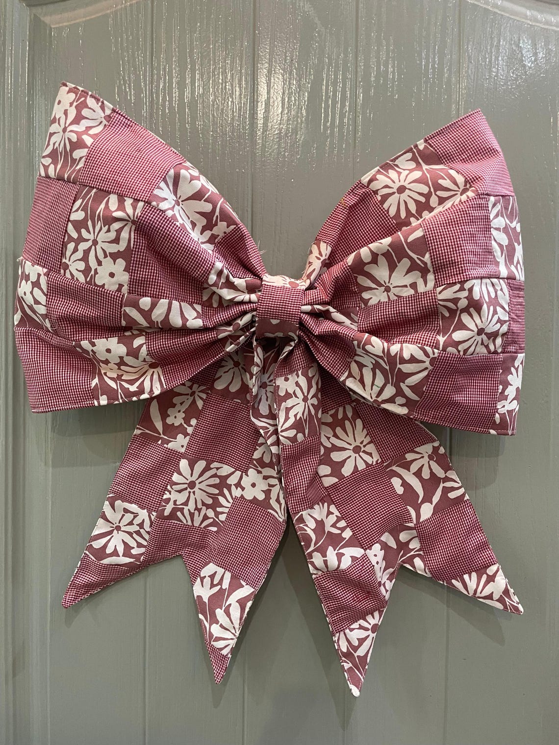Giant Quilted Bow PDF Sewing Pattern: Wedding & Door Decor (digital ...