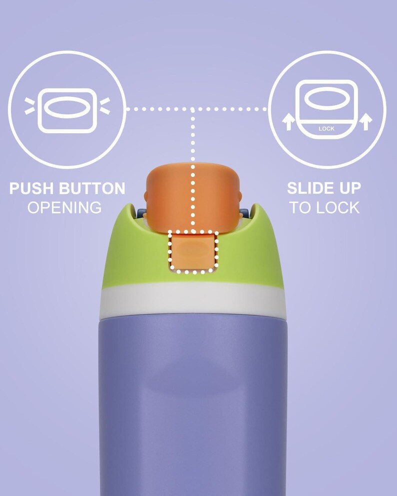 Owala Freesip 32oz Water Bottle – Lotsa Lilac – Insulated Stainless ...