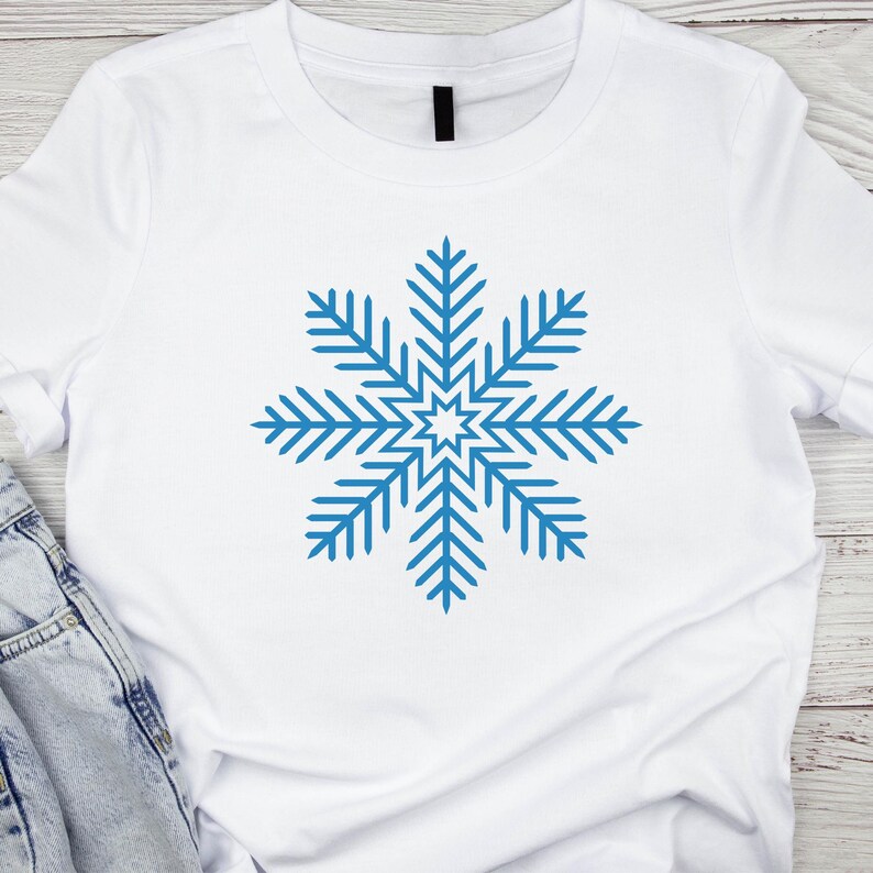 Snowflake SVG Bundle, Winter Snowflake Cut Files for Cricut Silhouette ...