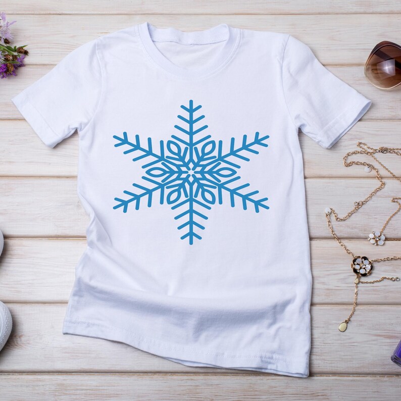 Snowflake SVG Bundle, Winter Snowflake Cut Files for Cricut Silhouette ...
