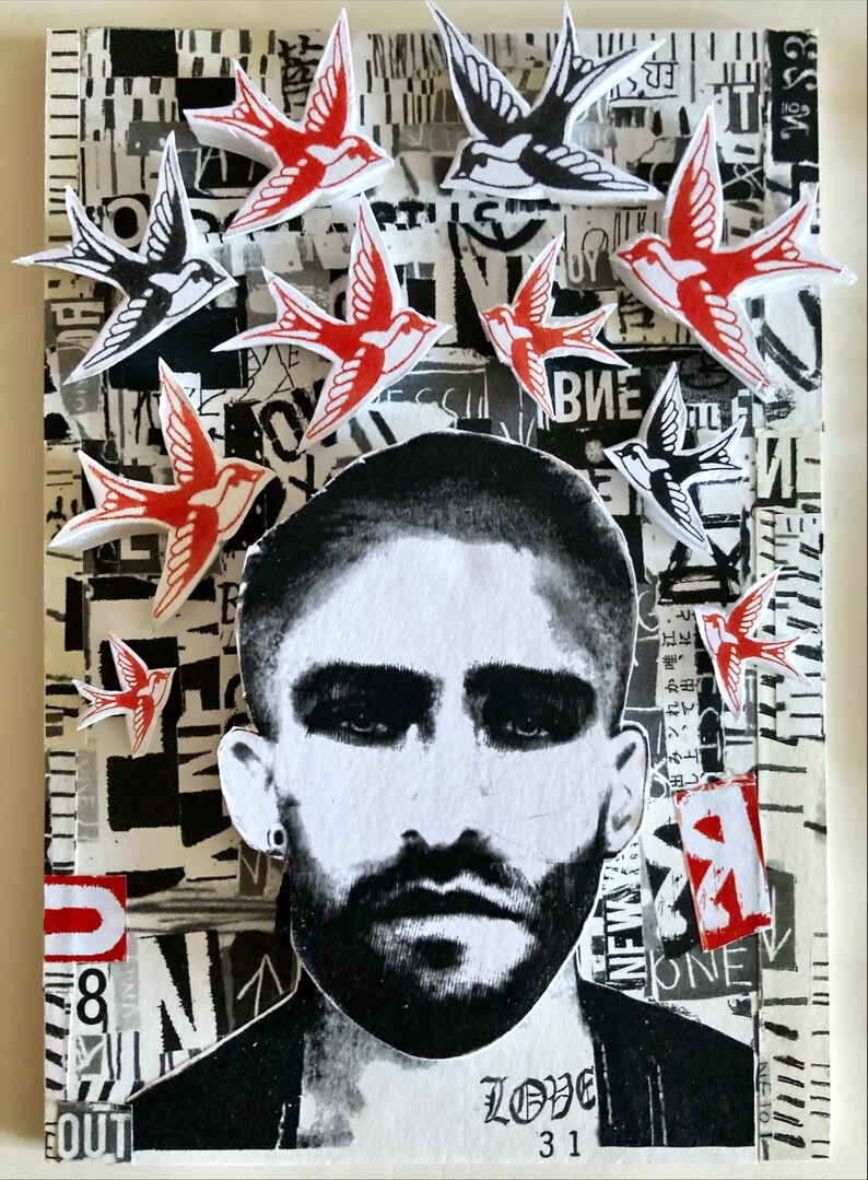 Proud Boy Pride Portrait Queer Art Small Work - Etsy Proud Boy Pride Portrait Queer Art Small Work - Etsy