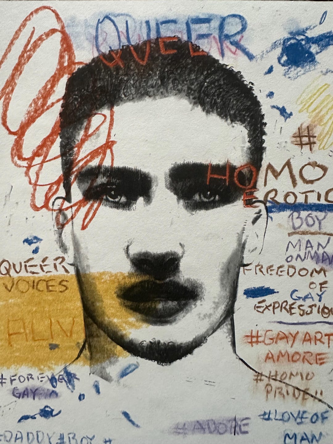 Fine Art PRINT Queer Pride Equality Sexy BOY Gay Art Homoerotic Art ...