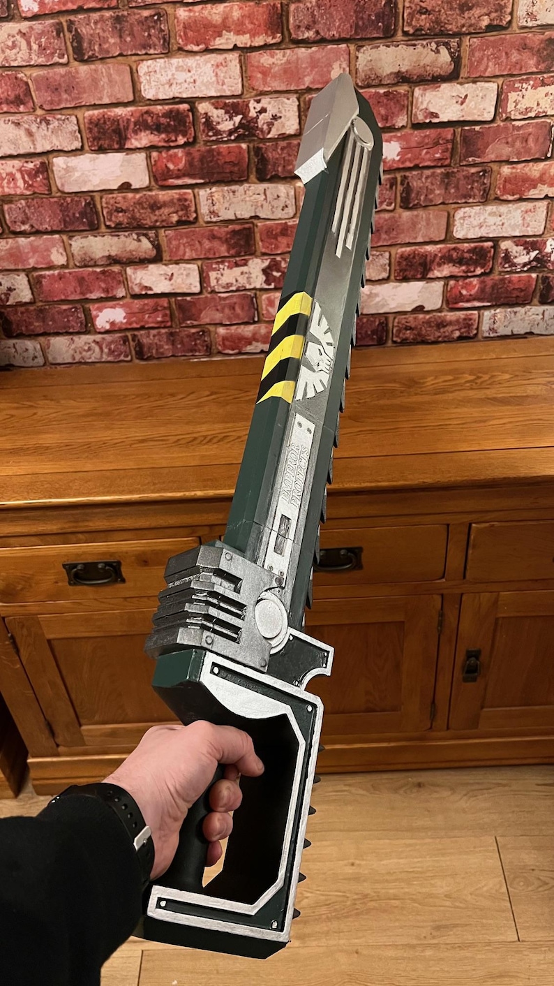 40K Chainsword Prop, Cosplay. 3ft Long - Etsy