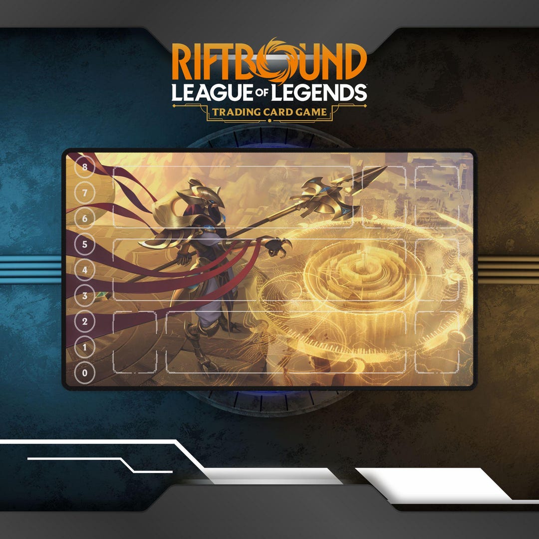 Riftbound Playmat Azir | TCG Card Game Playmat - Etsy