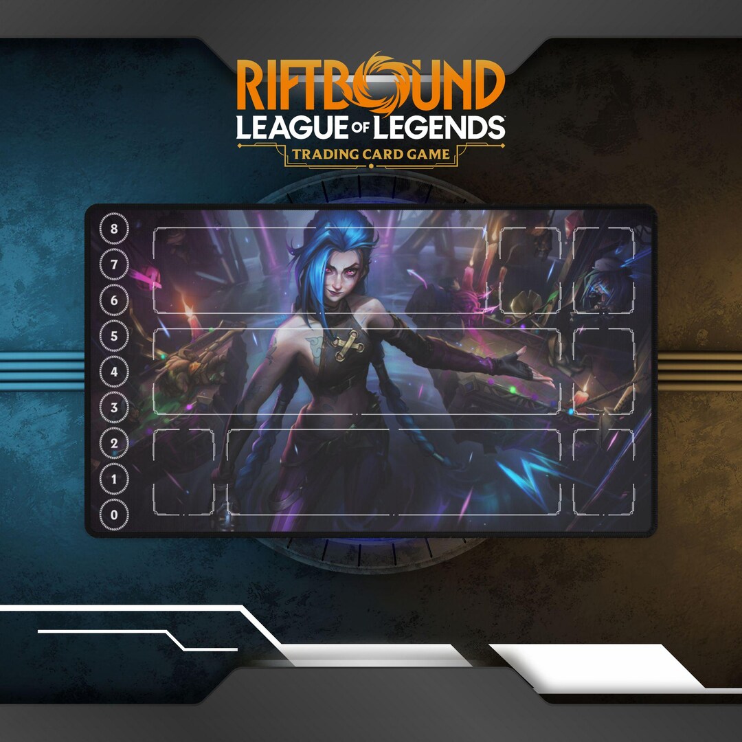Riftbound Playmat Jinx | TCG Card Game Playmat - Etsy UK