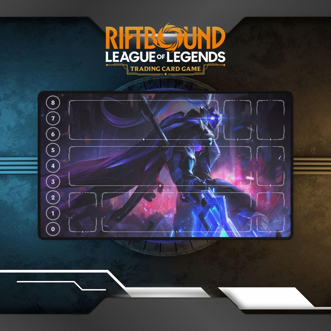 Riftbound Playmat Jax | TCG Card Game Playmat - Etsy