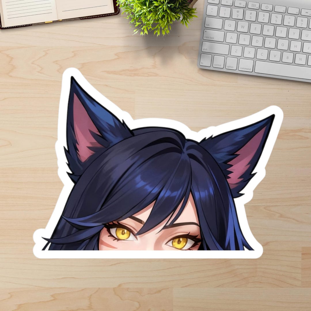 Ahri Peeker League of Legends Waterproof Vinyl Decal, Premium ...