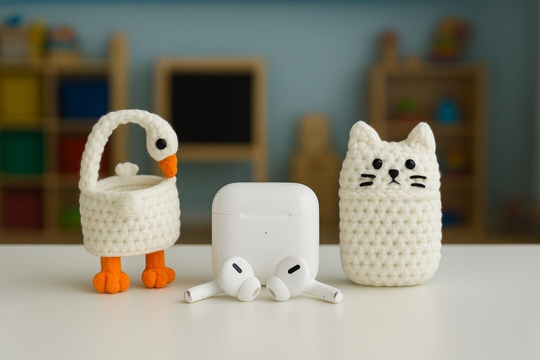 Crochet Bluetooth Headset Case , Set of 2 - Etsy