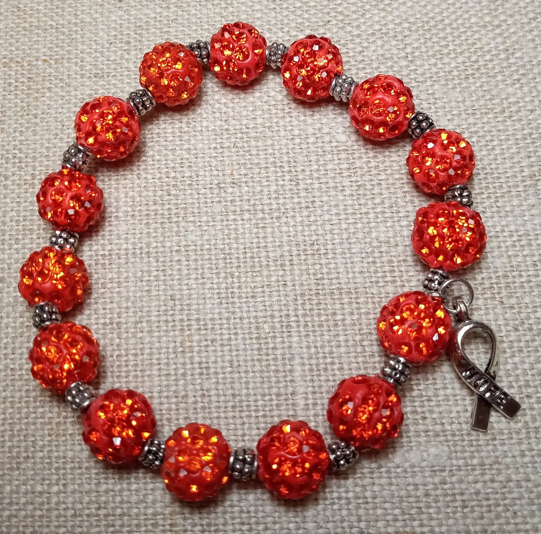 139 Kidney and Leukemia Cancer Awareness Bracelet - Etsy
