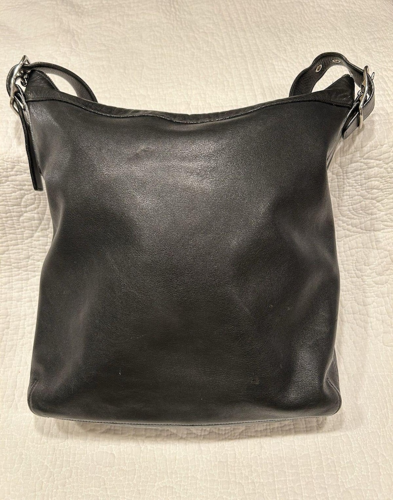 Vintage!! Coach Legacy Line Black Leather Hobo Duffel Bag - Etsy