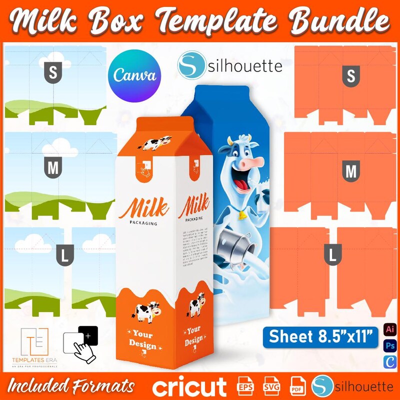 Milk Box - Etsy