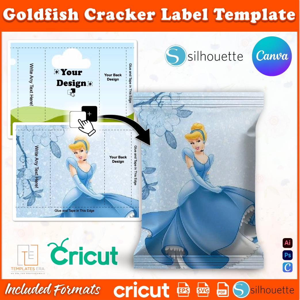 Goldfish Cracker Wrapper Template, Snack Label, Party Favor (digital ...