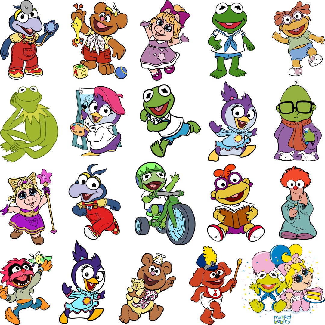 Muppets Png, Muppets Svg, Muppets Svg for Cricut Sublimation, Family ...