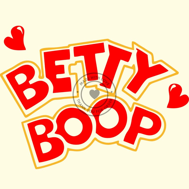 100+ Betty Boop Svg Bundle, High Quality, Betty Boop PNG, Clipart ...