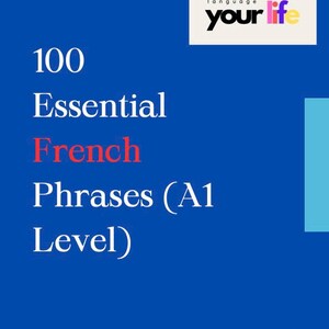100 Essential French Phrases (A1 Level) - Etsy