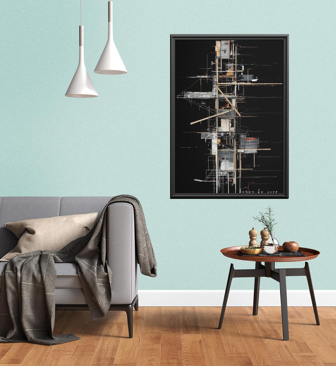 De-constructivism Architecture Conceptual Art Print (digital Download ...