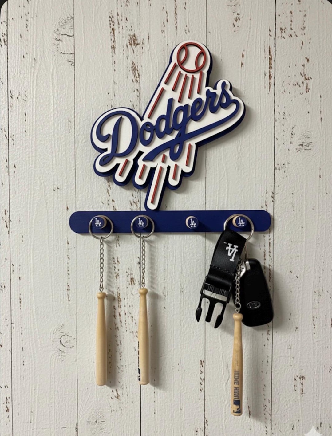 Los Angeles Dodgers Key Holder - Etsy
