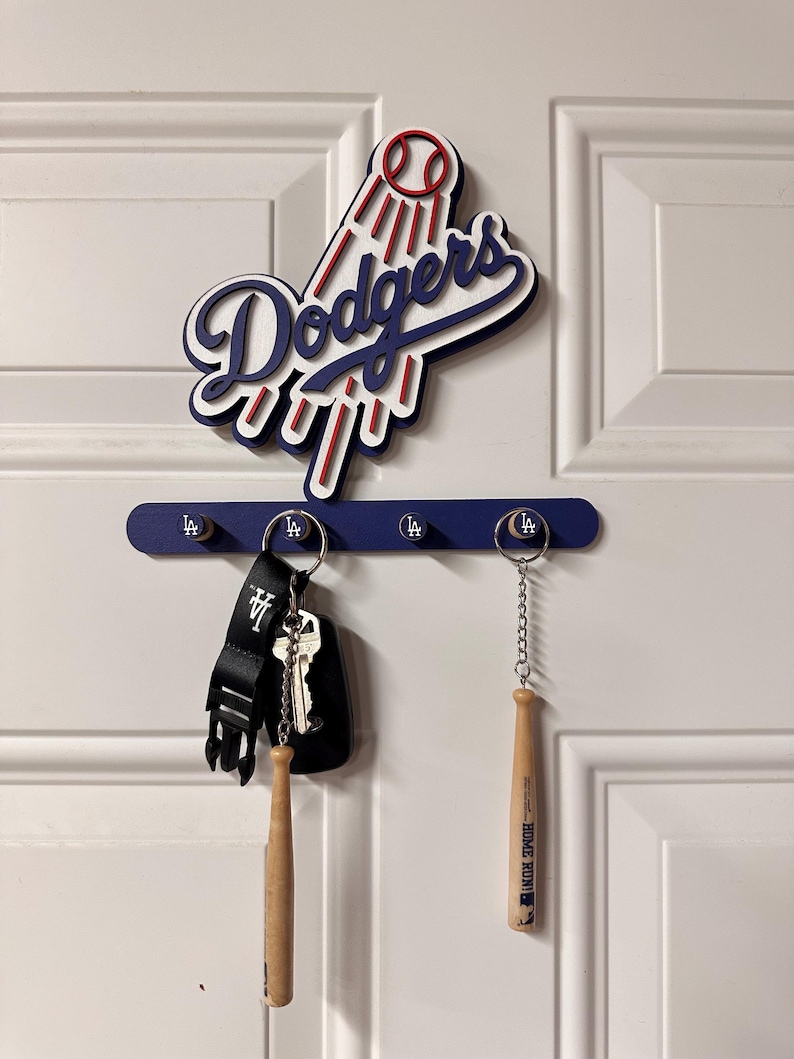 Los Angeles Dodgers Key Holder - Etsy