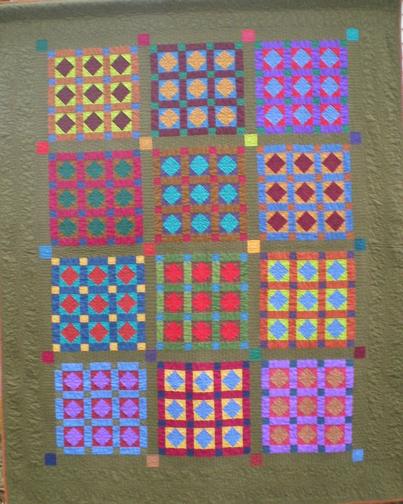 Color Study Pattern - Etsy