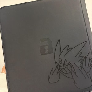 Custom Laser Engraved Binder for TCG Cards - Etsy