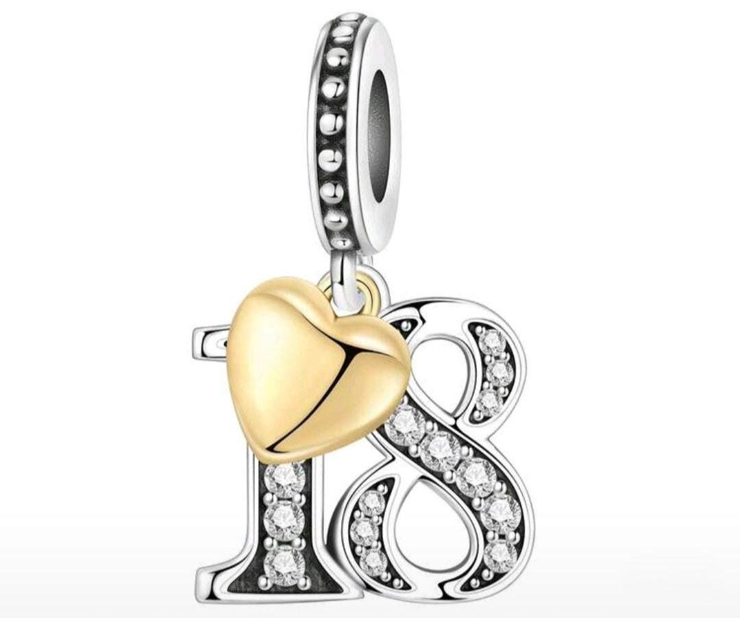 Pandora 18th Birthday Charm