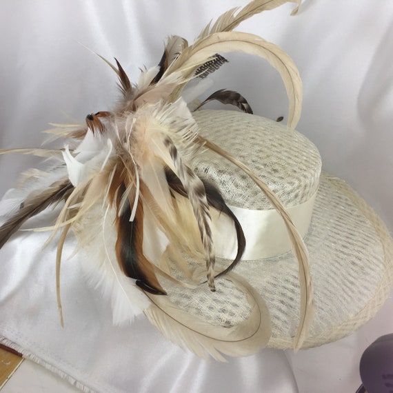 The Audelia Hat Ivory Hat Derby Hat Races Hat Formal Hat - Etsy