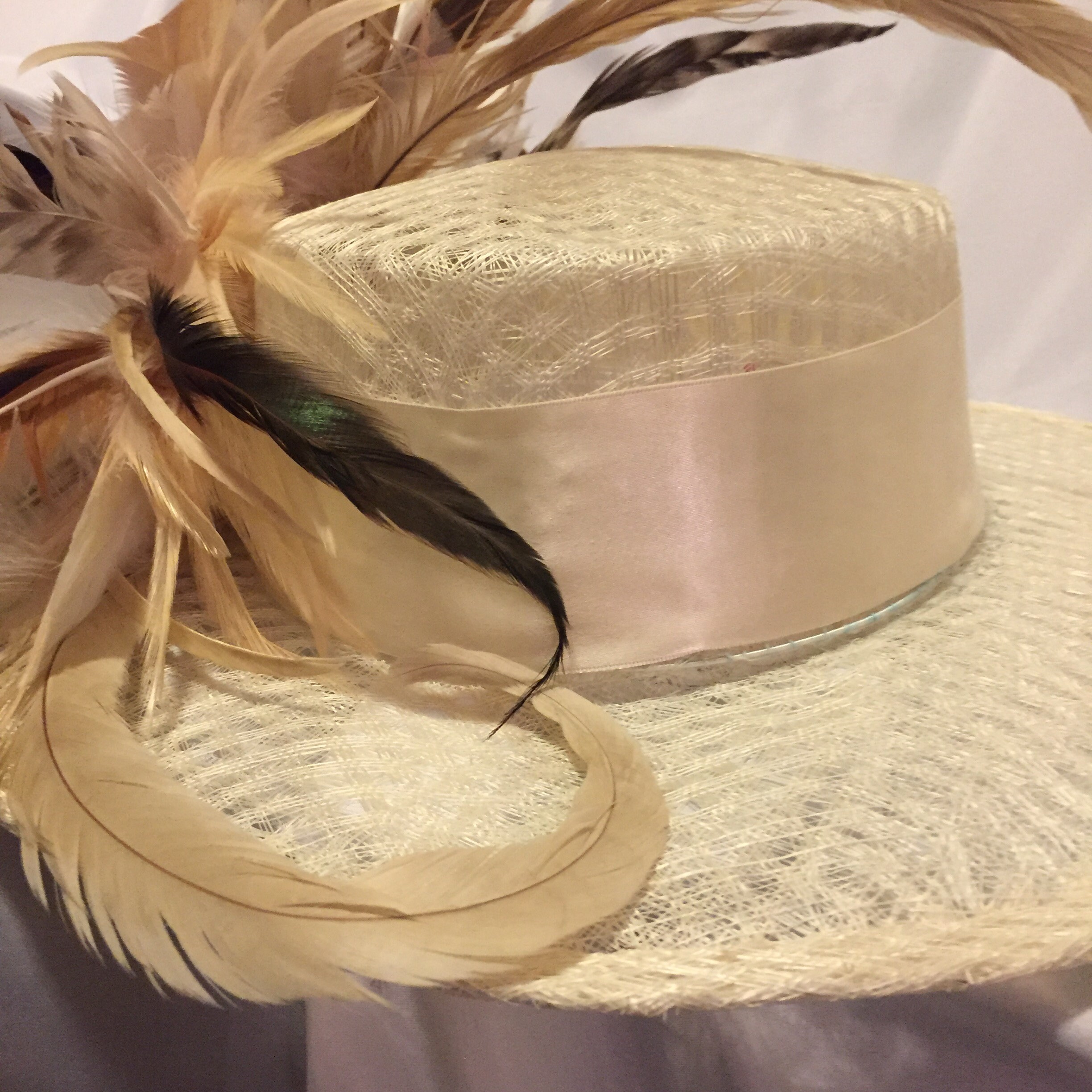 The Audelia Hat, Ivory Hat, Derby Hat, Races Hat, Formal Hat, Bridal ...